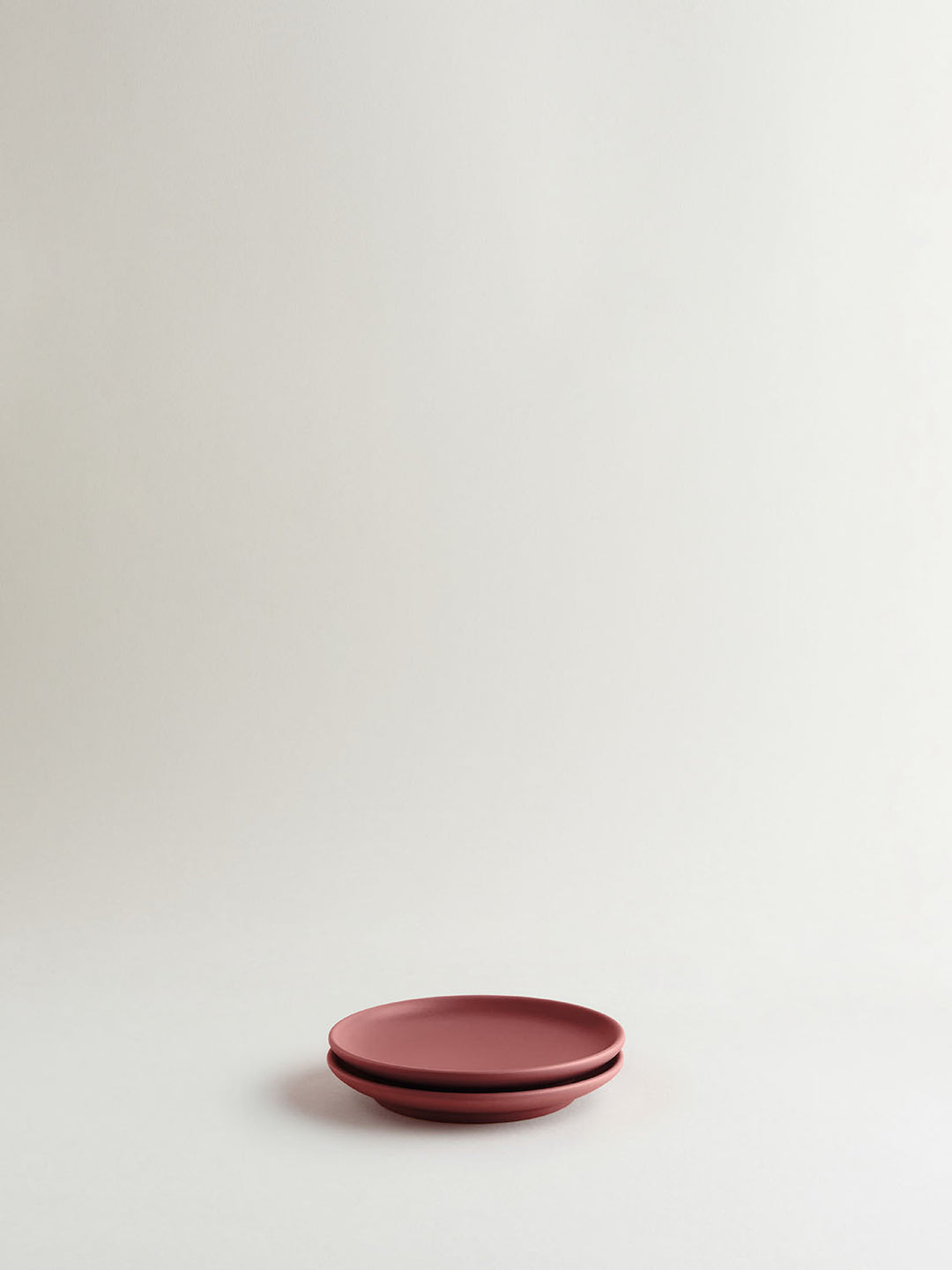 Bilancia Flat Bread Plate | Pompei Red – R+D.LAB