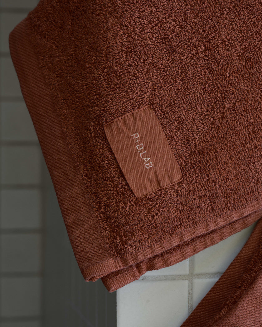 Spugna towel Set | Pompei Red – R+D.LAB